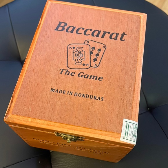 Camacho | Other | Cigar Box Baccarat The Game Camacho Cigars | Poshmark